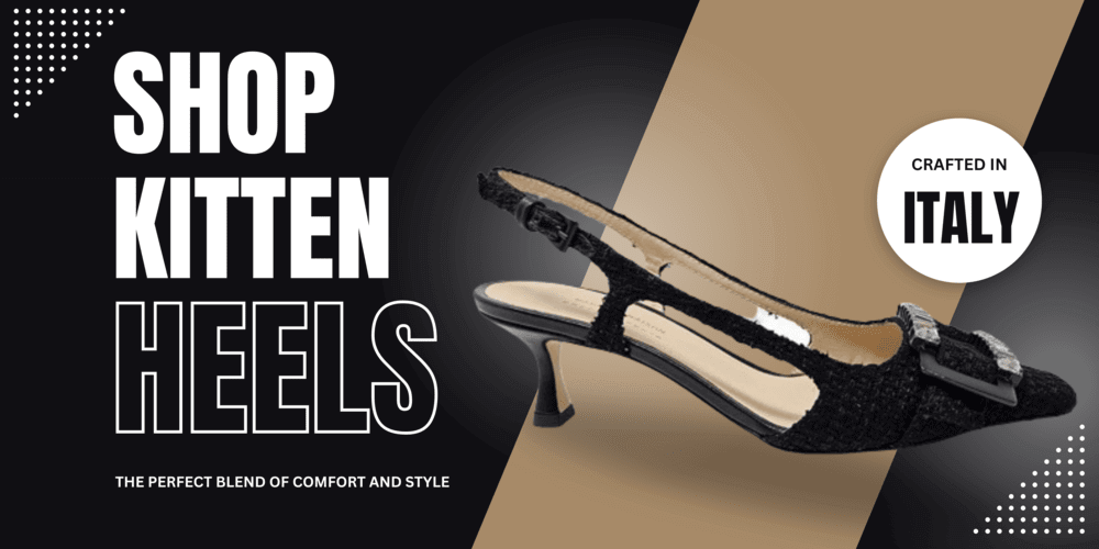 Shop Kitten Heels: The Perfect Blend of Comfort and Style